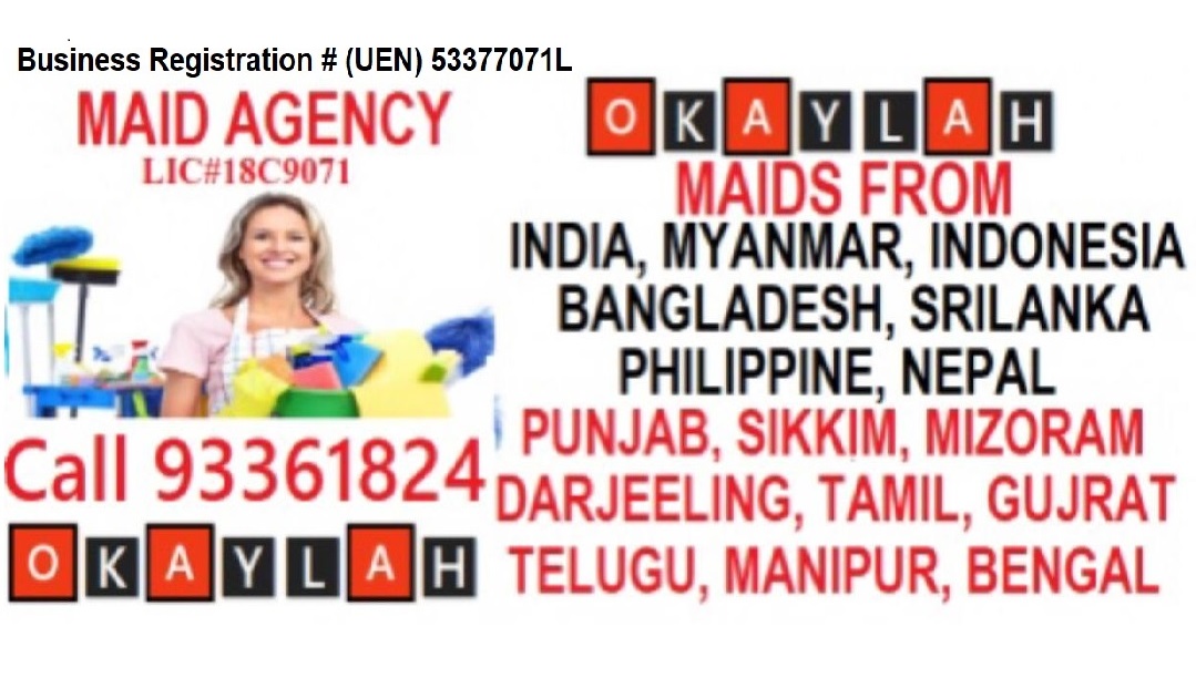 Filipino Maid Agency in Singapore| Hire Filipino Maid | Okaylah